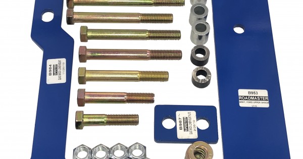 SuperSteer® Front Quad Shock Mounting Kit for 1998-Current Ford F53 20 ...