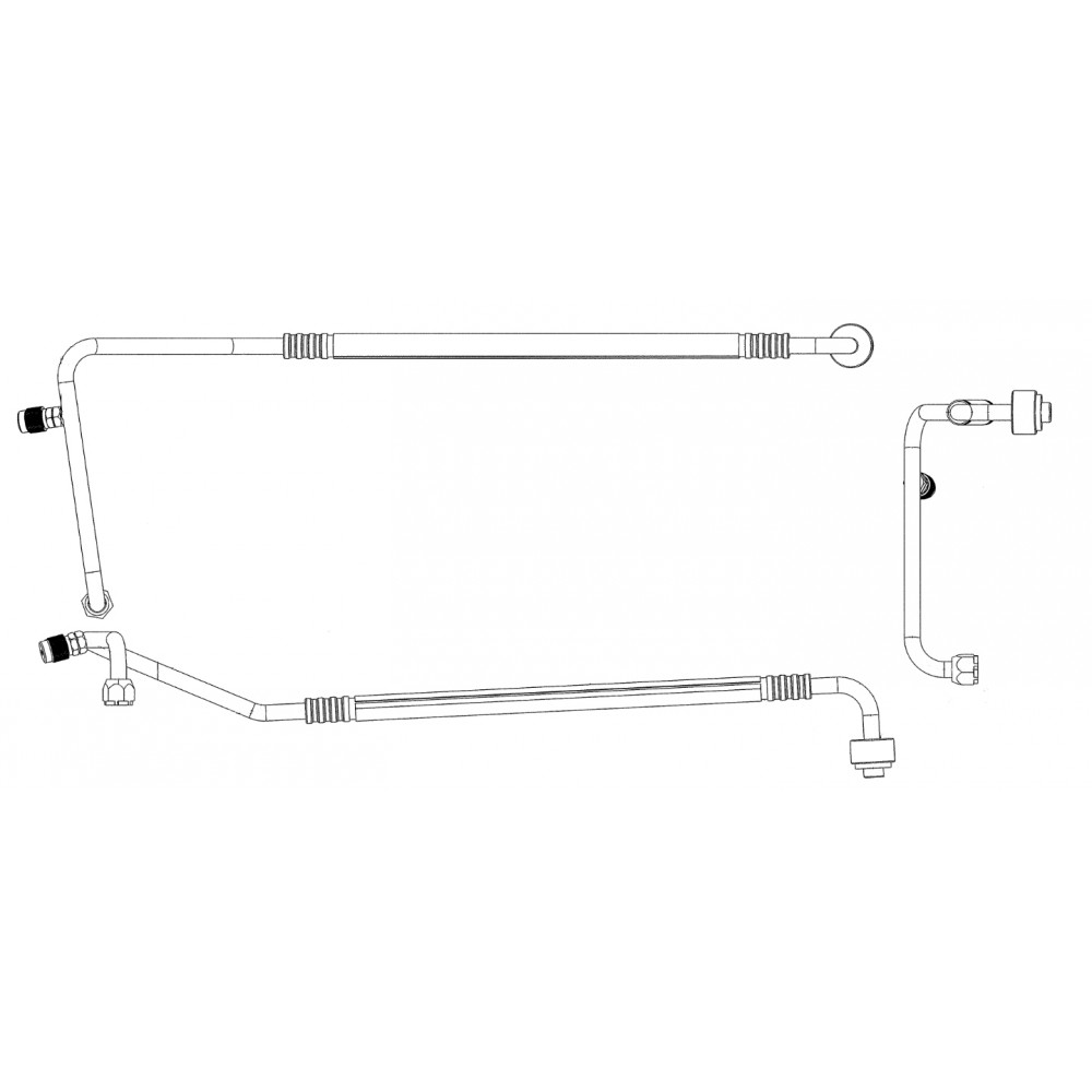 W0007676 - Hose Asm-a/c Comp&condns - Workhorse Parts
