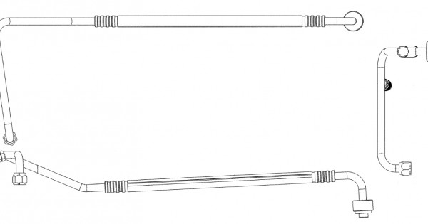 W0007676 - Hose Asm-a/c Comp&condns - Workhorse Parts