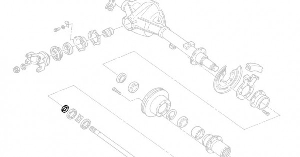 00473628 - Retainer Rr Whl Brg - Workhorse Parts