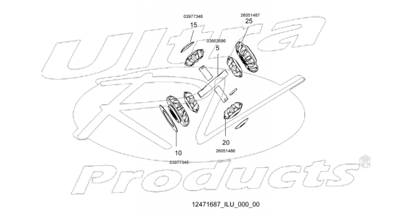 12471687 - Gear Kit-diff Si & Pinio - Workhorse Parts