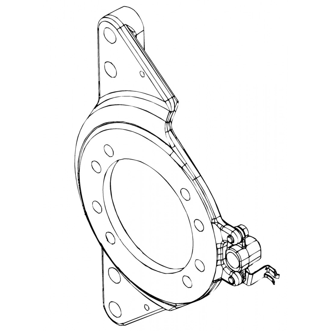 W8001202 - Torque Plate (Left and Right Hand) - Workhorse Parts