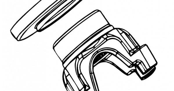 W8004469 - Yoke And Slinger Asm - Pinion Shaft (SPL70 Series ...