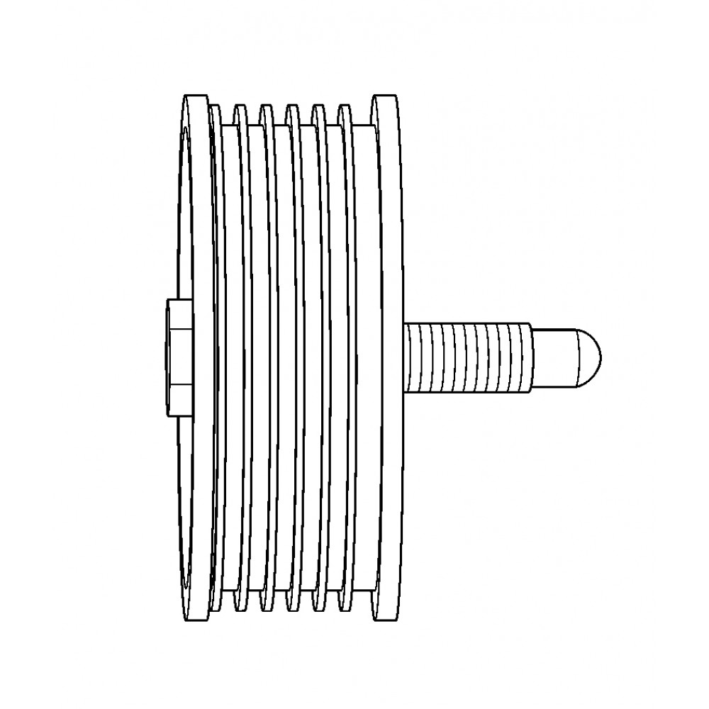 12580774 - Pulley Asm - Belt Idler - Workhorse Parts