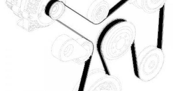 W8831715 - Workhorse W-Series 8.1L Serpentine Drive Belt - Workhorse Parts