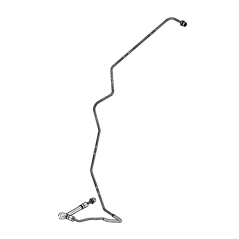 ABS Hose Guide for P42 w/ L57 or L31 Engine w/ JB8 Rear Drum Brakes ...