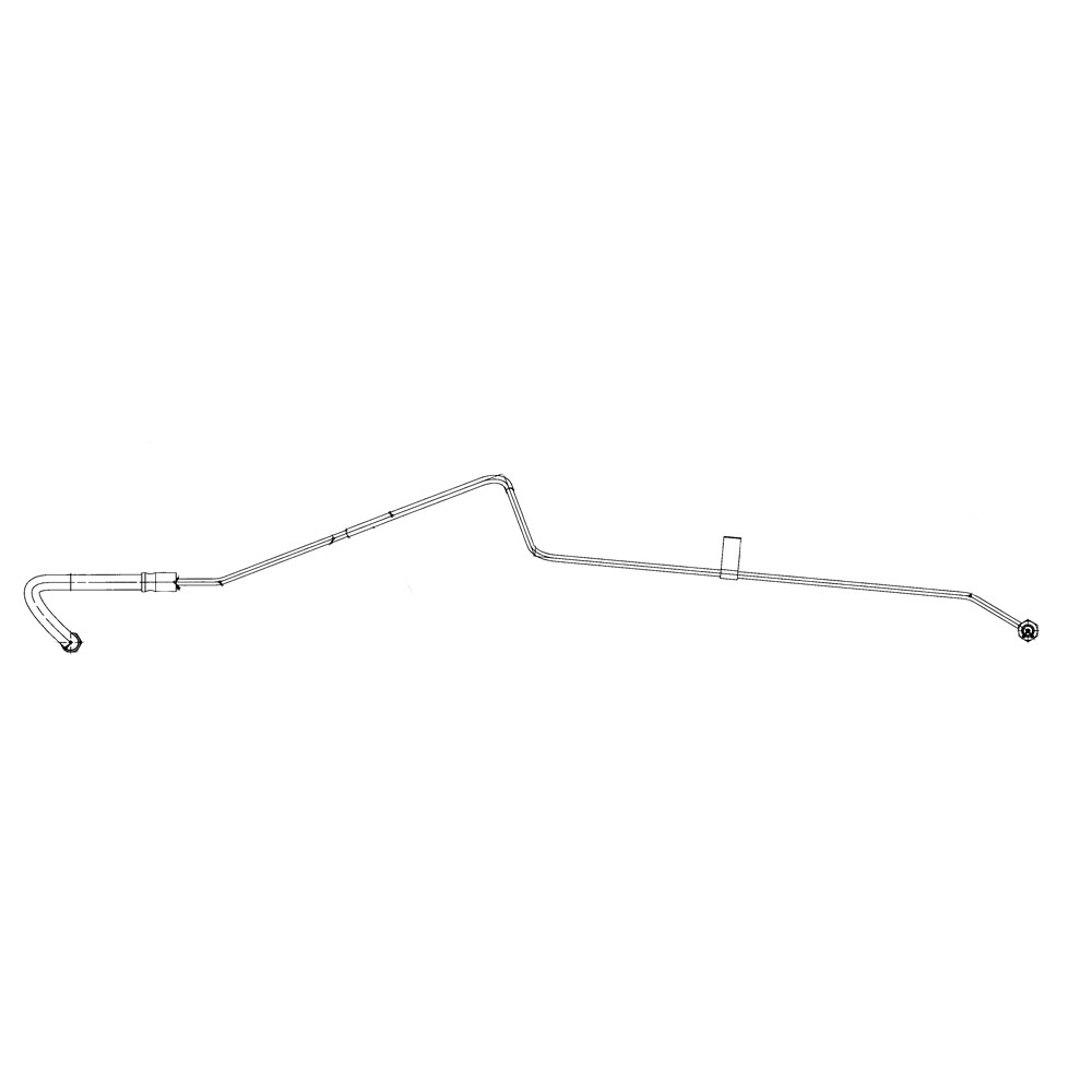 ABS Hose Guide for P42 w/ L57 or L31 Engine w/ JB8 Rear Drum Brakes ...