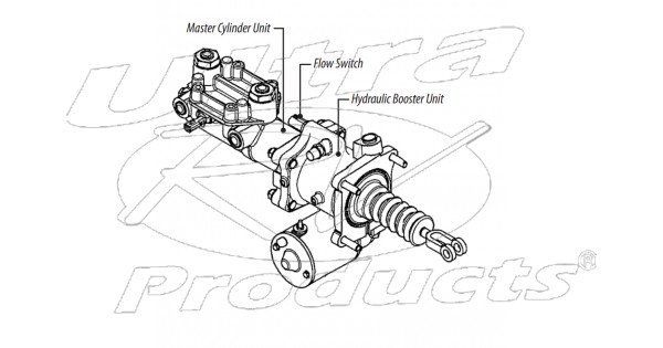 12376006 - Power Brake Booster Flow - Switch Kit - Workhorse Parts