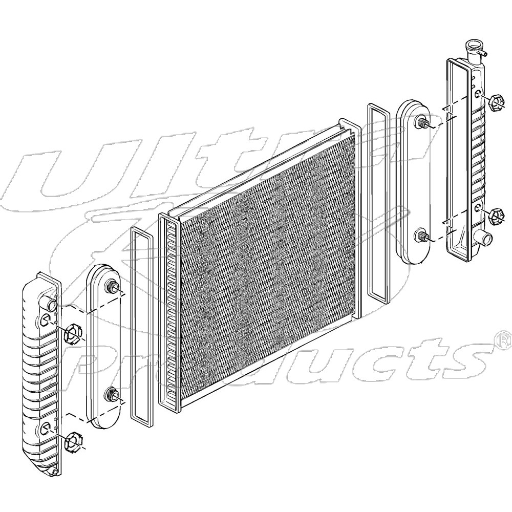 52473154 - Radiator Assembly - Workhorse Parts