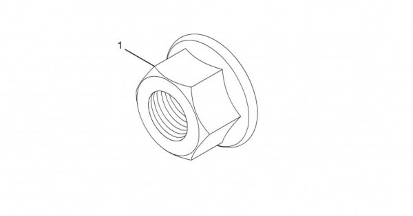 W8835721 - Exhaust Pipe Flange Nut (Manifold & Muffler Connection ...