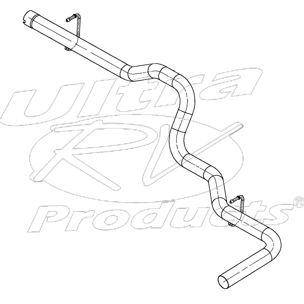 15986349 - Pipe - Exhaust Tail - Workhorse Parts