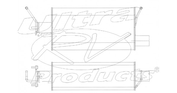 W0006357 - Muffler Asm- Exhaust - Workhorse Parts