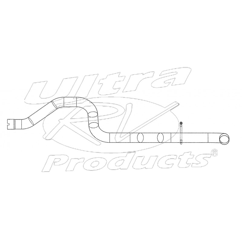 W0011931 - Pipe Asm Exhaust Tail - Workhorse Parts