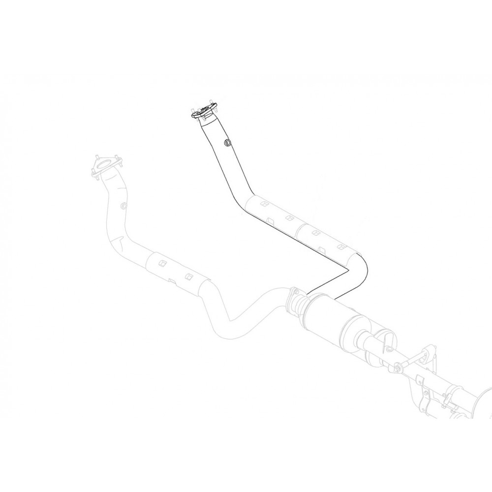 W8834036 - Pipe Asm - Exhaust Manifold, RH - Workhorse Parts