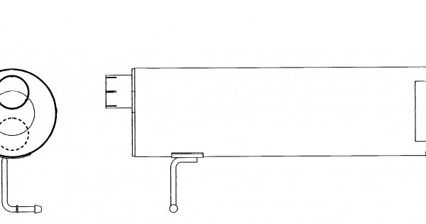 W0000884 - Muffler Asm - Heavy Duty - Workhorse Parts