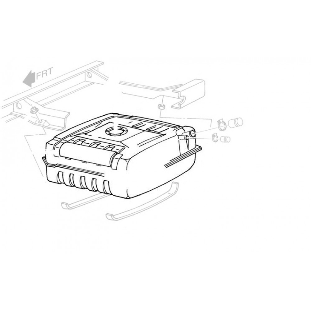 W8001180 - Tank Asm - Fuel (40 Gallon) - Workhorse Parts