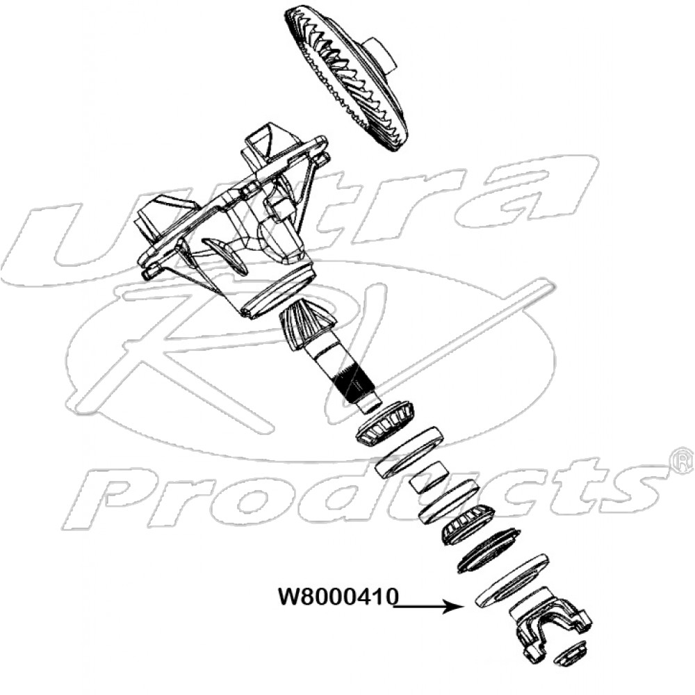 W8000410 - Rear Pinion Oil Seal - Workhorse Parts