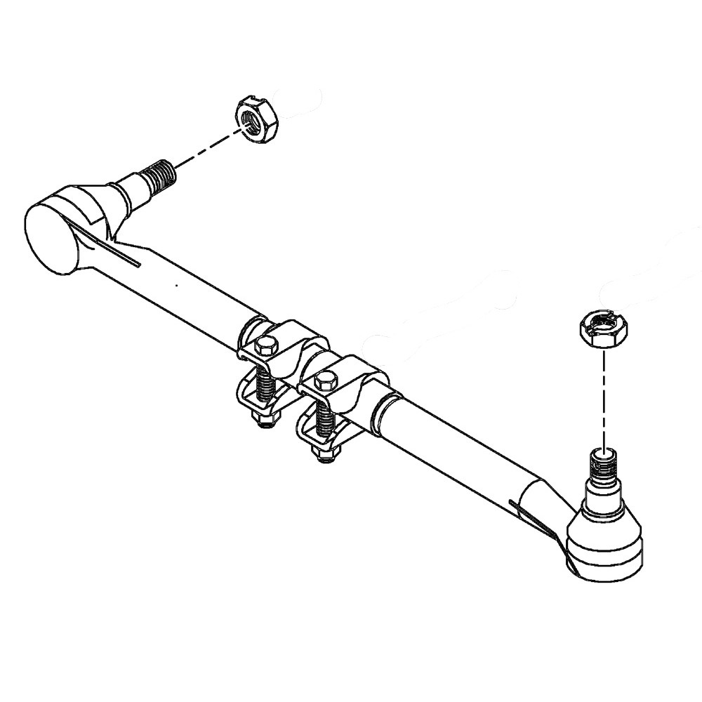 W8831625 - Steering Linkage Connecting Rod (Drag Link) for P42 I-Beam ...