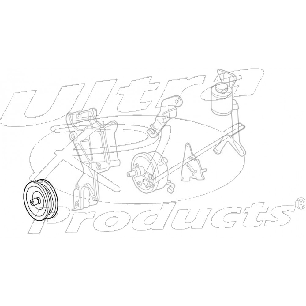 12605677 - Pulley - Power Steering Pump - Workhorse Parts