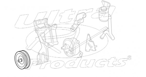 12605677 - Pulley - Power Steering Pump - Workhorse Parts