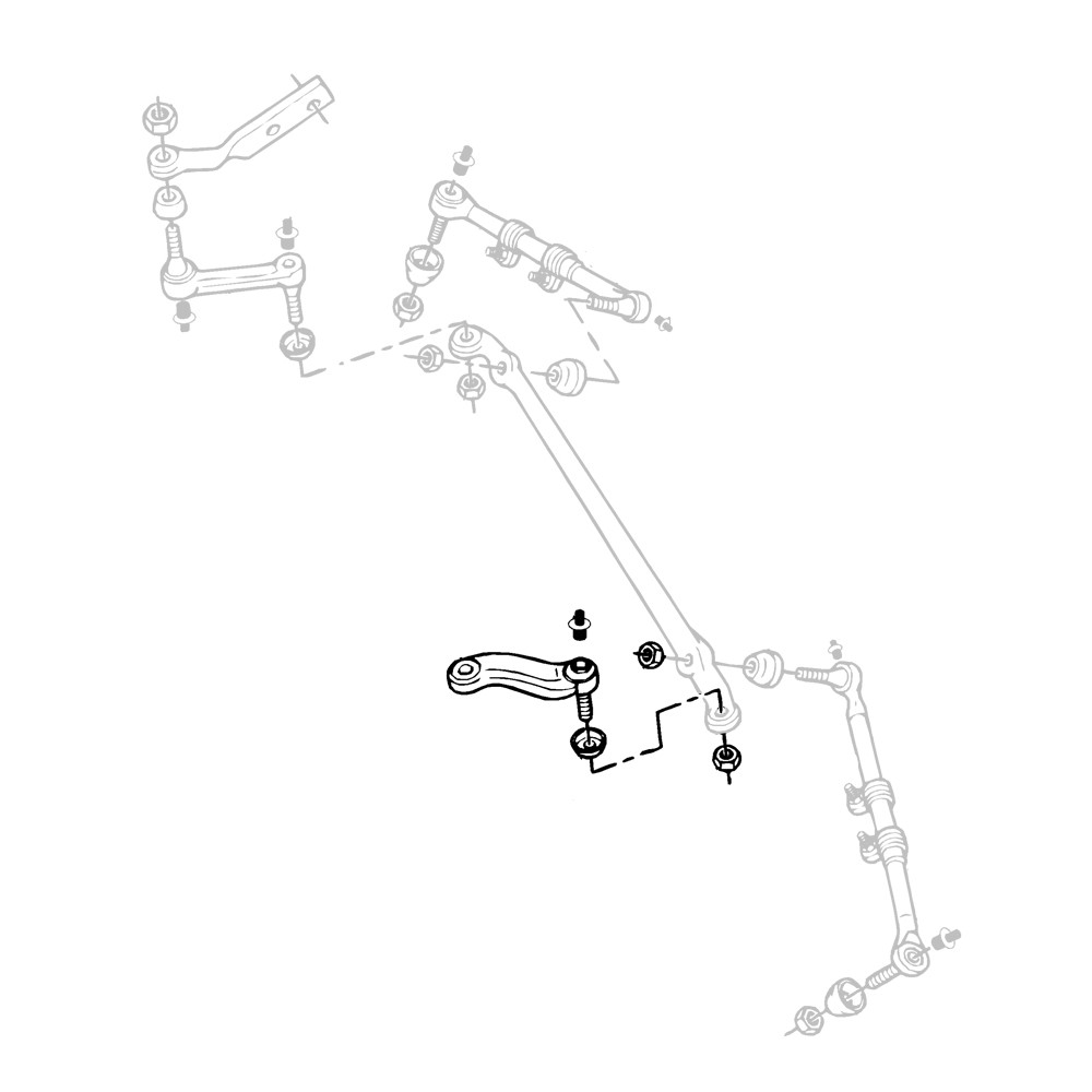 26059502 - Pitman Arm Kit w/ Fasteners (Independent Suspension ...