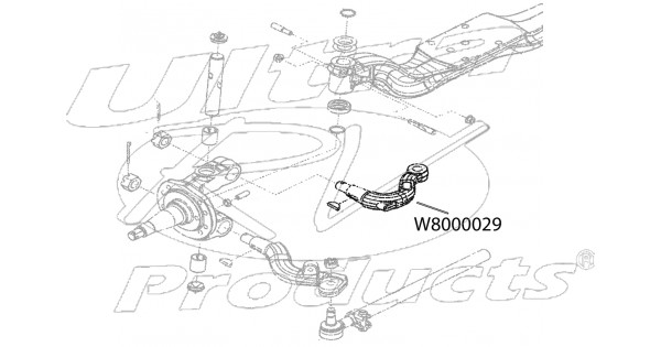 W8000029 - Arm - Steering - Workhorse Parts