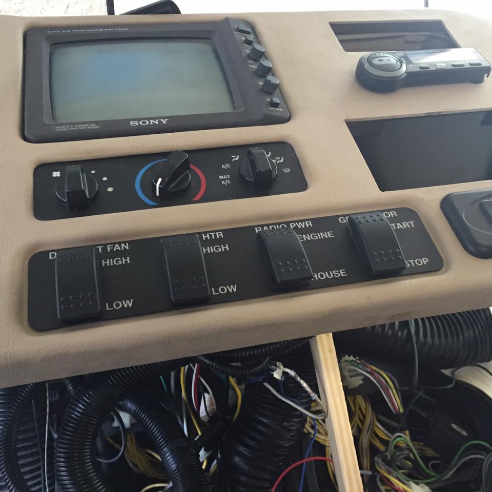 Winnebago Dash - Actia Cluster Removal